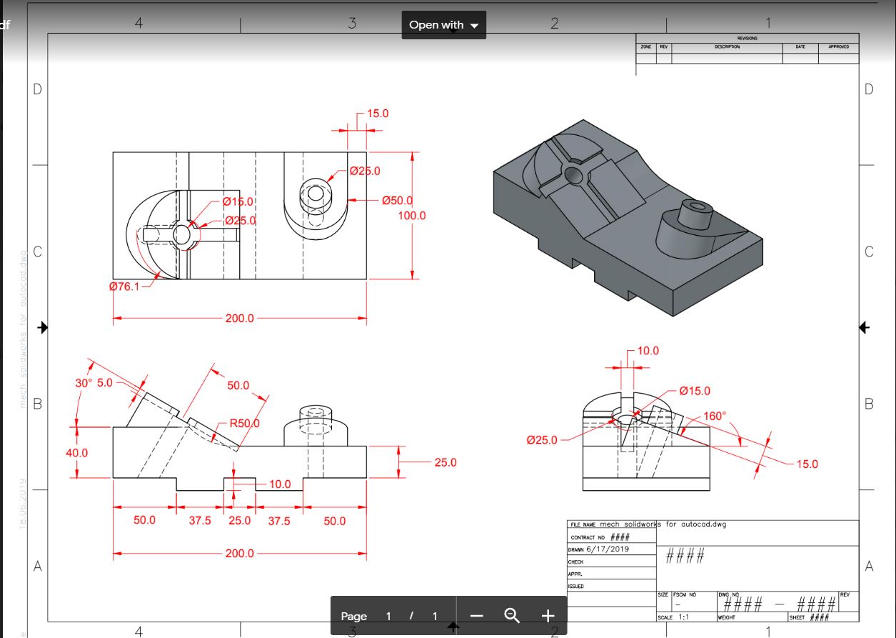 AUTOCAD NETWORK: Mechanical Modeling