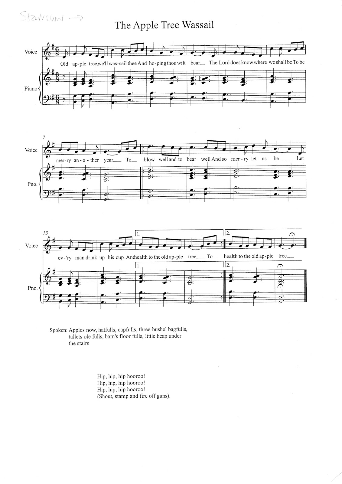Transition Crouch End: And a Wassailing We Will Go..