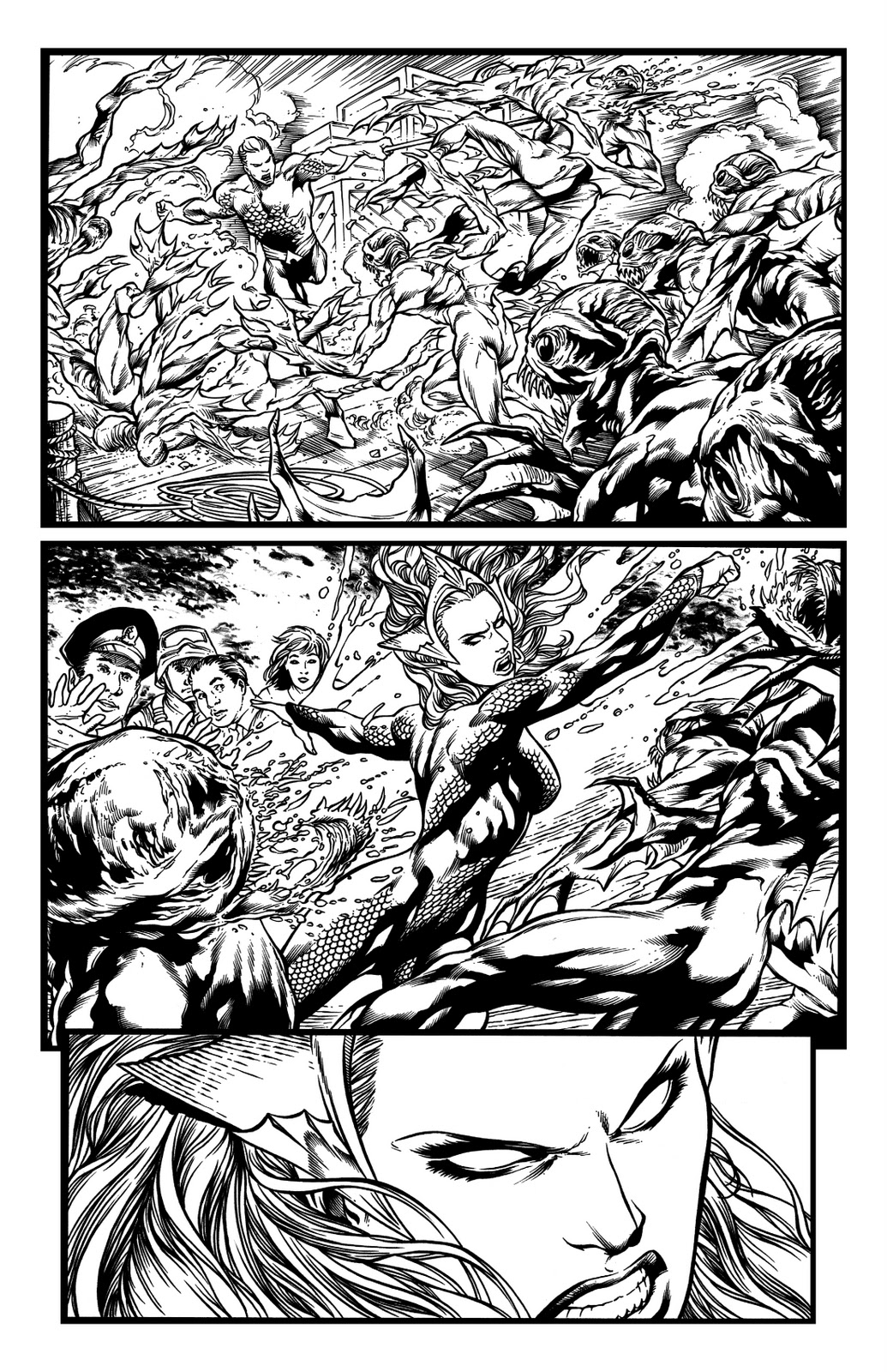 Comic Book Ink Slinger: Ivan Reis - Aquaman