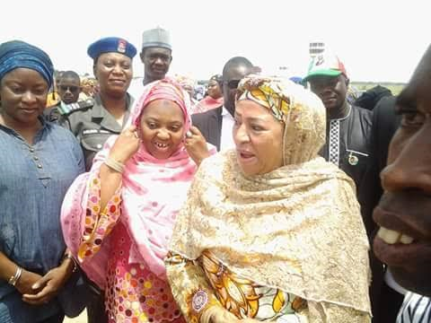 Photos: Former first lady, Maryam Abacha, visits Gombe state