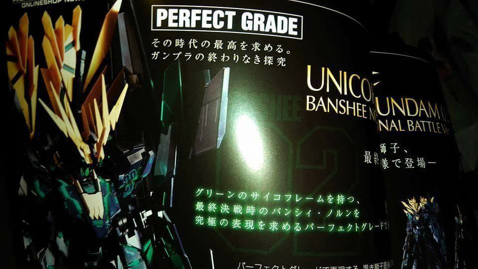 P-Bandai: PG 1/60 Banshee Norn [Final Battle Ver.] - Release Info
