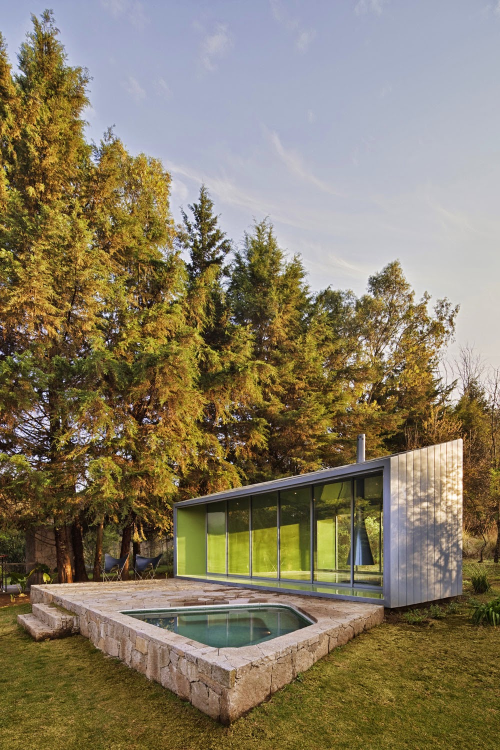 Pabellon en el Bosque