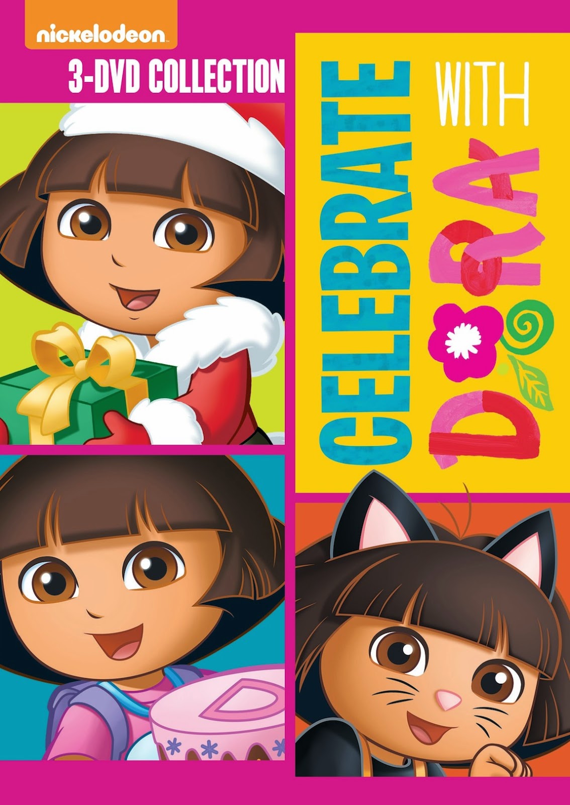 Inspired by Savannah: Dora the Explorer: Celebrate with Dora, 3-DVD Set ...