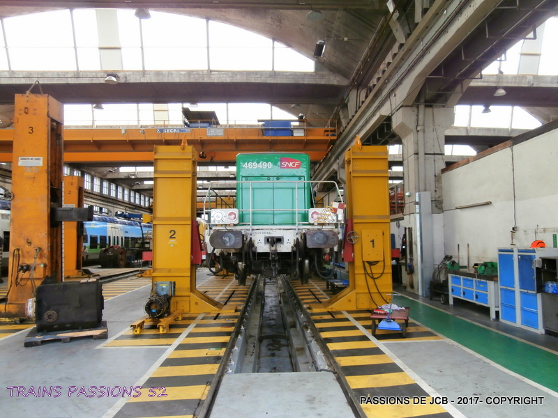 TRAINS-PASSIONS 52: LE DEPOT SNCF DE CHALINDREY (avec pour guide PATRICK)