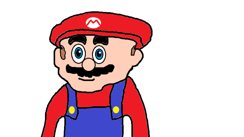 Daniel M Cartoons: My paintings of Mario characters