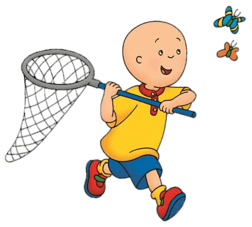 Cartoon Characters: Caillou (PNG)