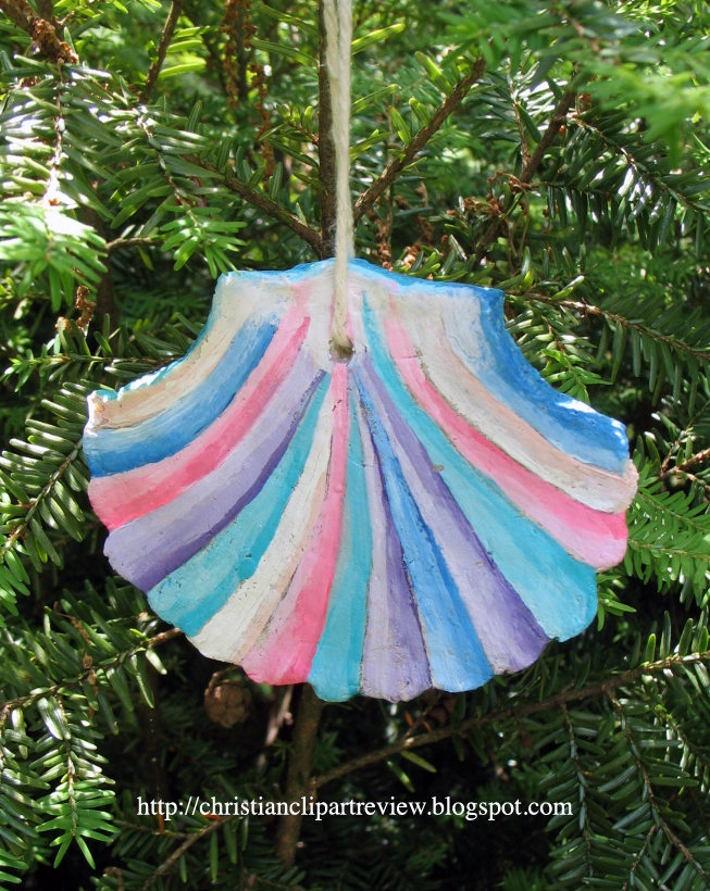 Jesse Tree Ornament - The Shell | Christian Clip Art Review