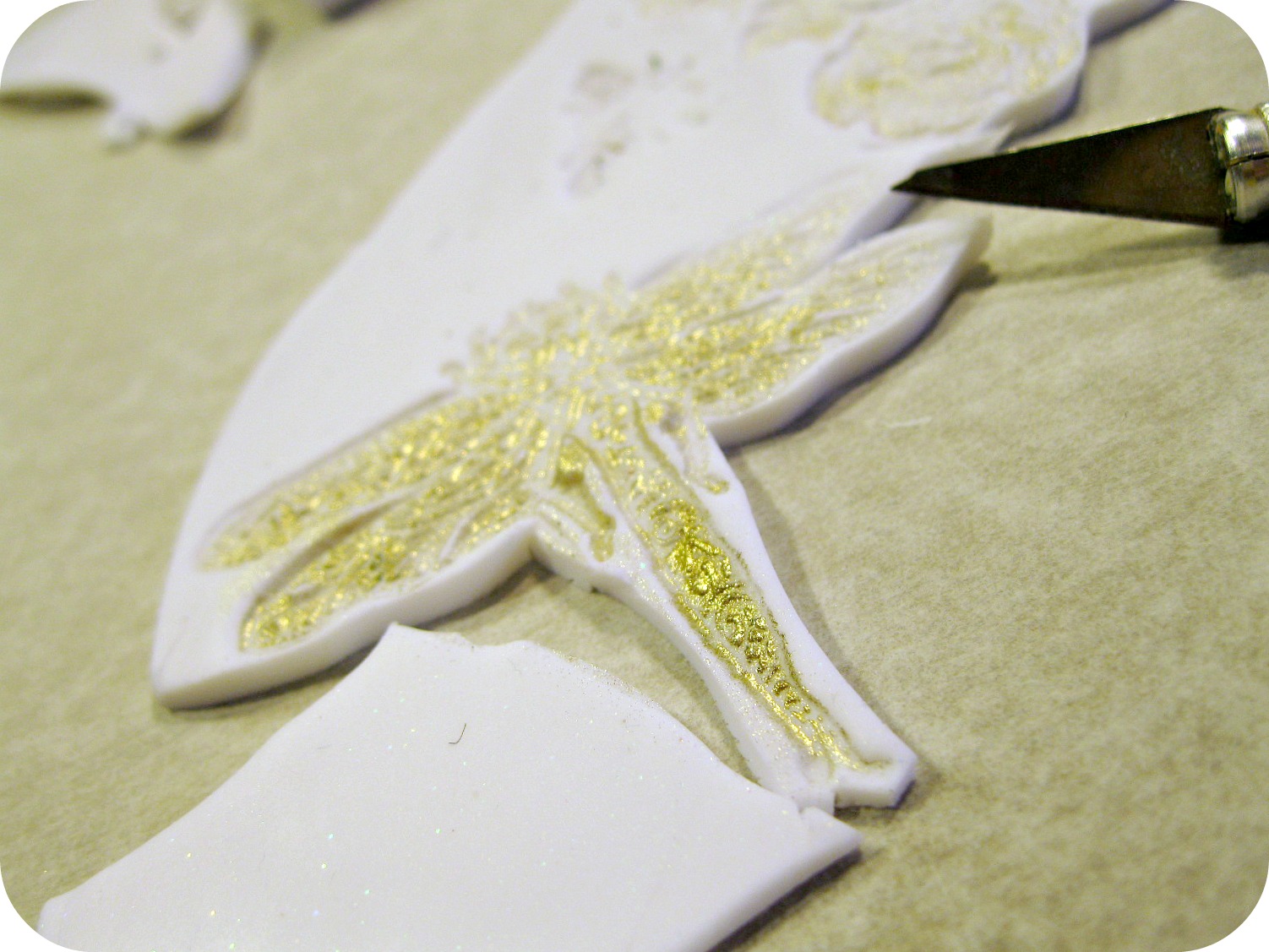 ...Make It With Me: Polymer Clay and Embossing Powder Enameling