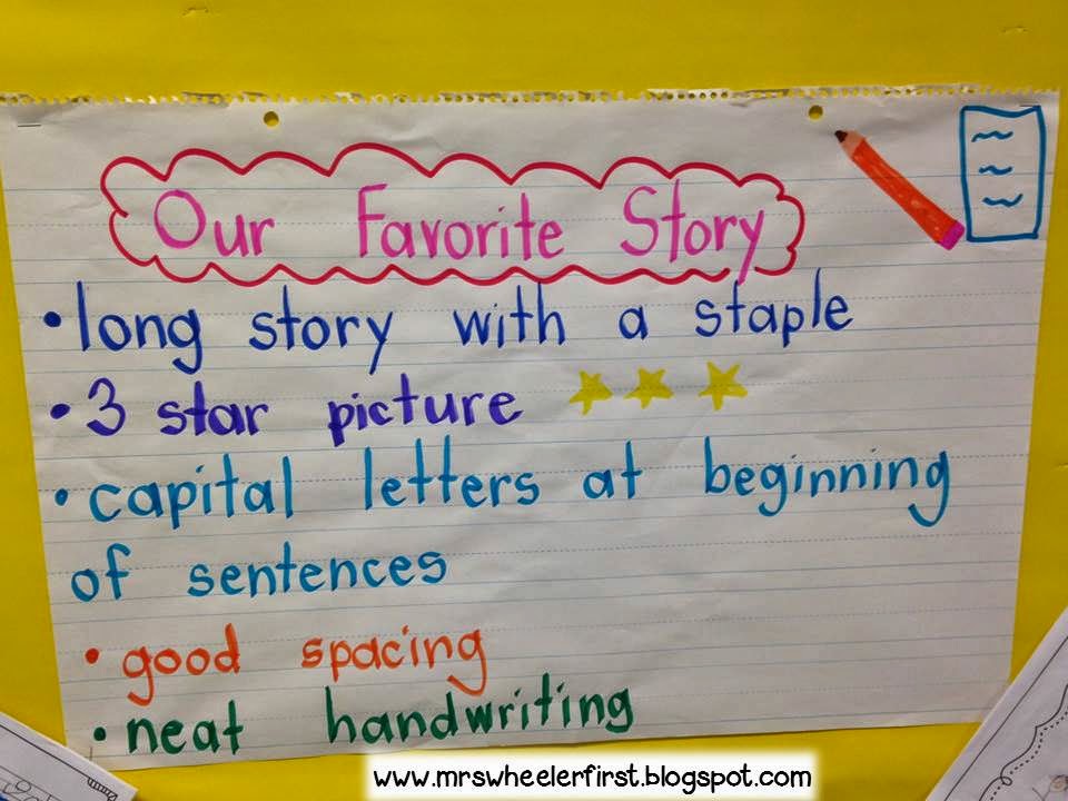Mrs. Wheeler's First Grade Tidbits: Celebrating our First Stories