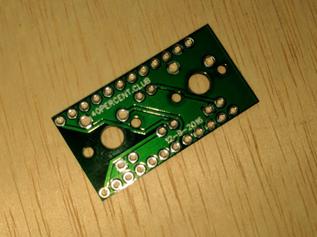 40% Keyboards: 2 Keys