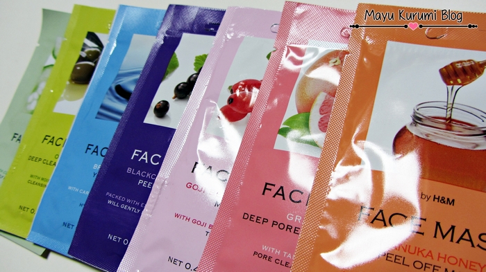 H&M Face Masks Vol.3 - Mayu Kurumi Blog