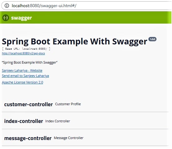 Java Study Point (Java iQ): Swagger Integration In Spring Boot Application Java Study Point (Java iQ): Swagger Integration In Spring Boot Application