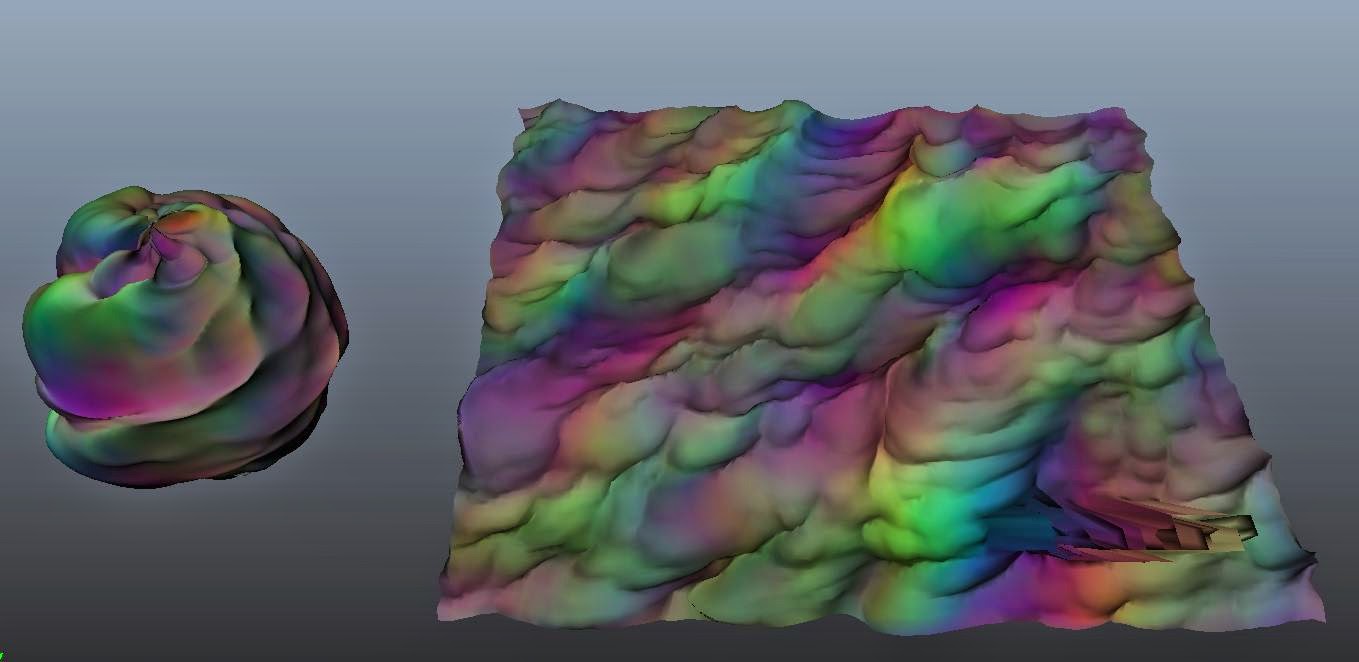 silvestre julien: displace and vectorDisplacement deformer : Maya/C++