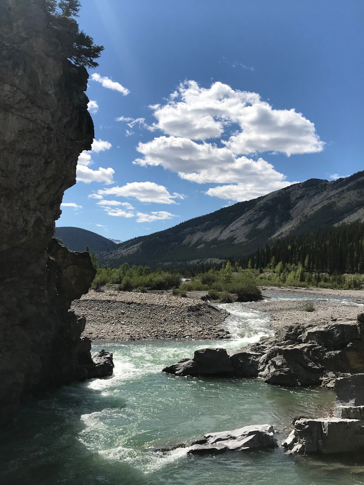 The view from here: Hummingbird Falls June 17, 2018