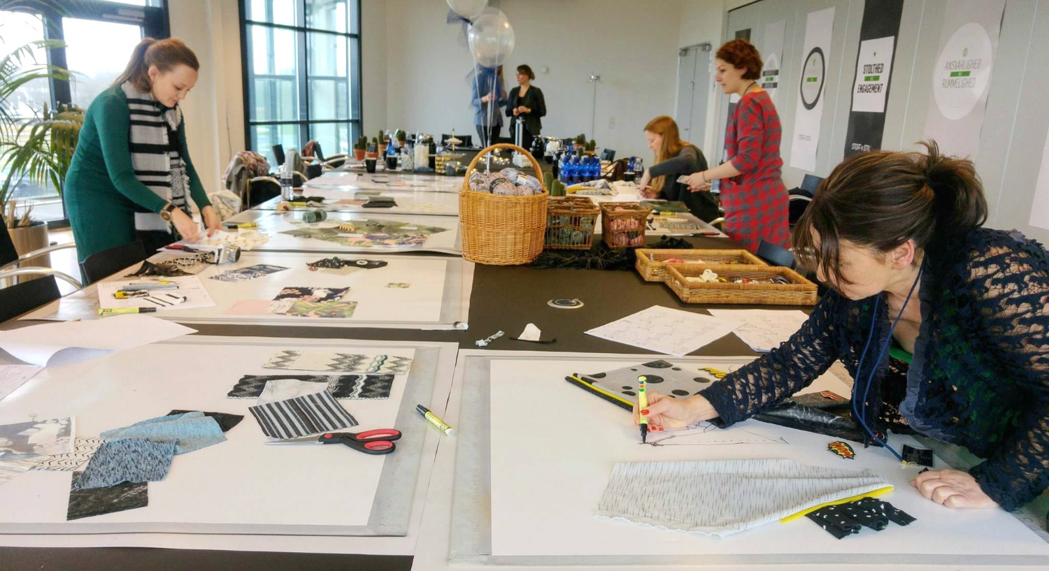 Stoff & Stil: Behind the Scenes - A Stitching Odyssey