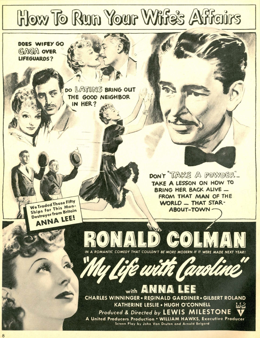 BOOKSTEVE'S LIBRARY: Vintage 1940's Movie Ads