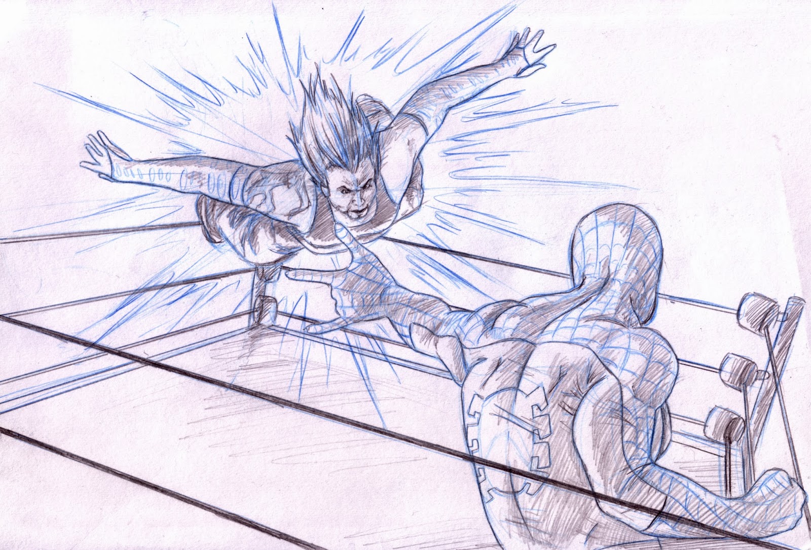 Jeff Hardy Swanton Bomb Drawing