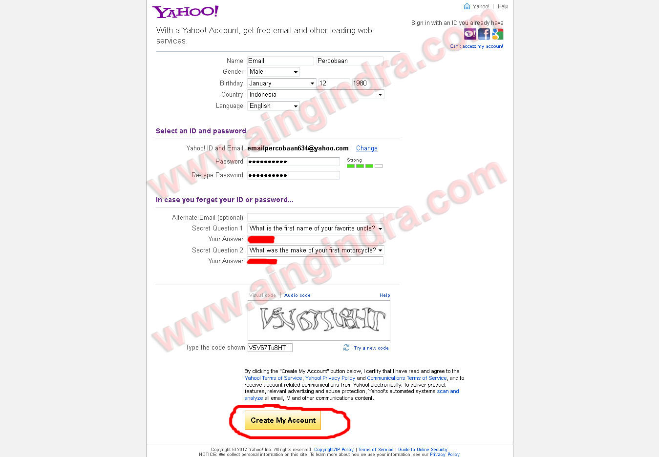 Cara Mudah Buat E-mail: MEMBUAT E-MAIL DENGAN CEPAT DAN MUDAH