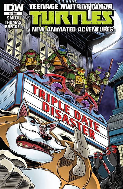 TMNT New Animated Adventures #7 - Variant Cover Guide