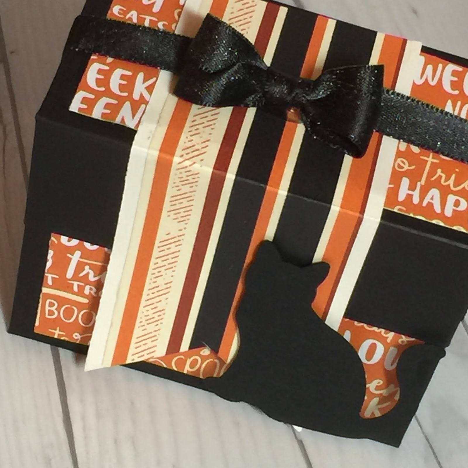 Spooky Night Halloween Treat Box | Stamped Sophisticates