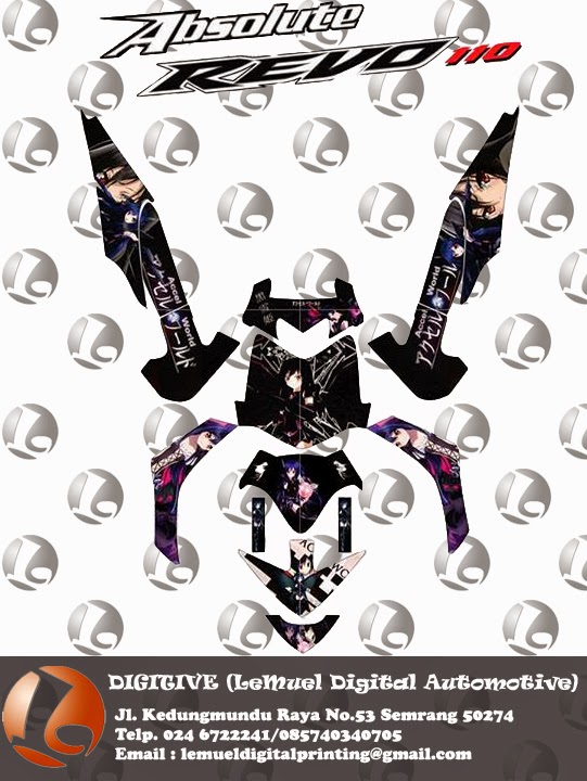 Stripping Motor Full Body Cetakan High Ressolution Berkualitas Dengan ...