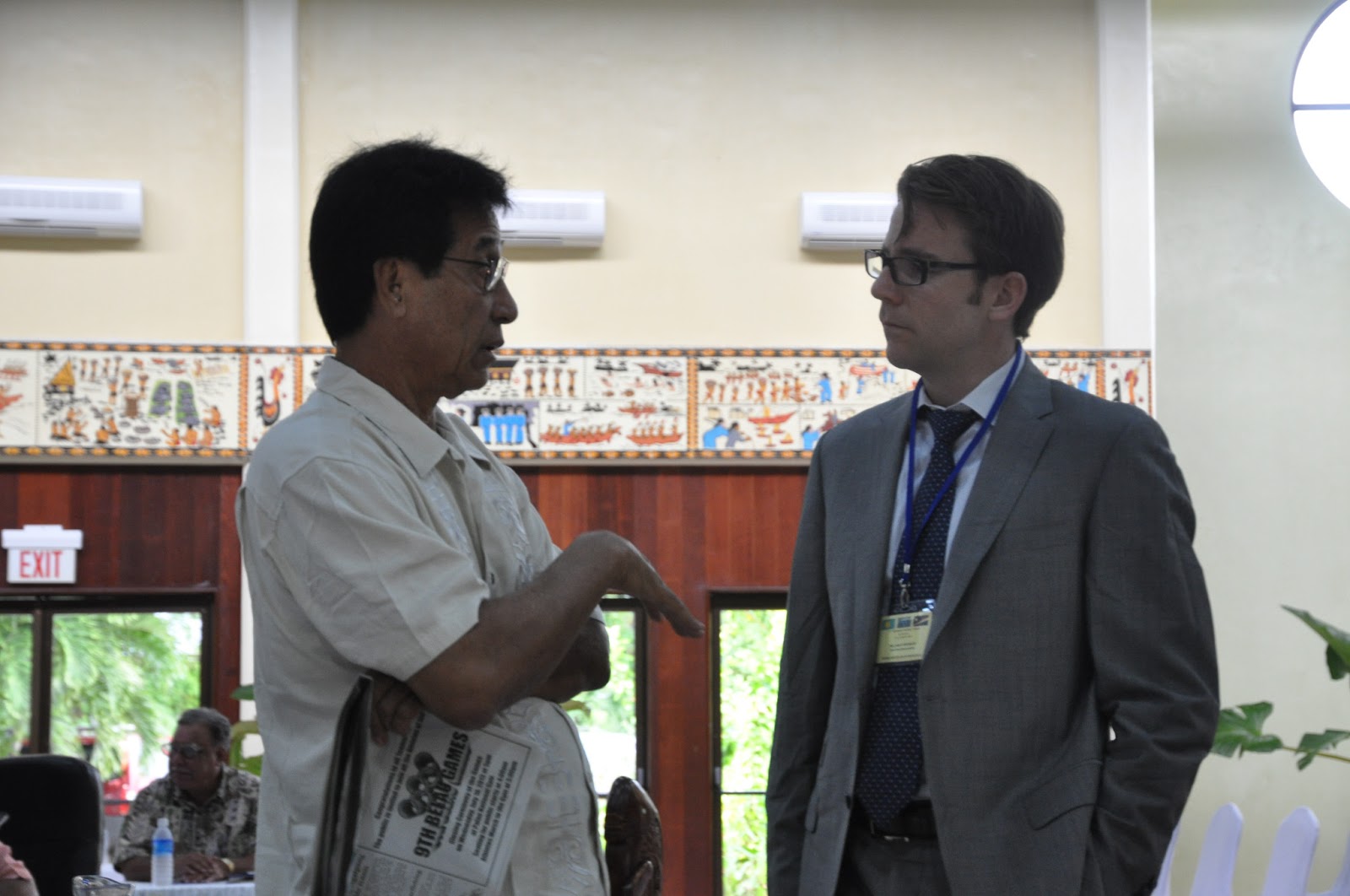 fsmupdates: Micronesian Presidents talk issues in Koror