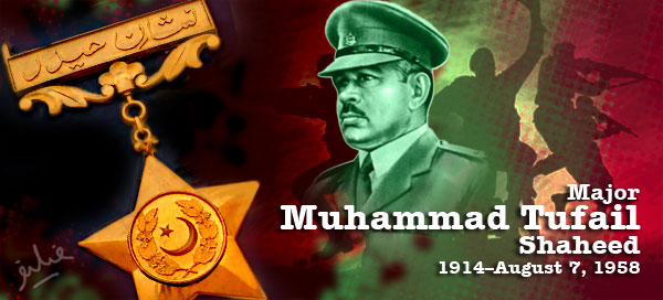 The list and pictures of those SHUHADA that received Nishan-e- Haider