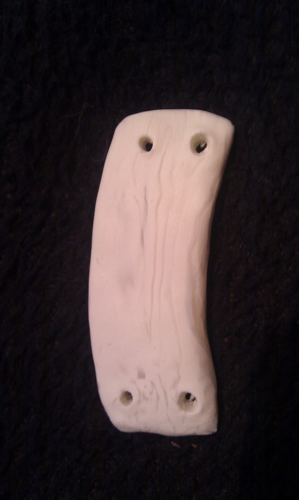 Another way to make faux ivory with polymer clay