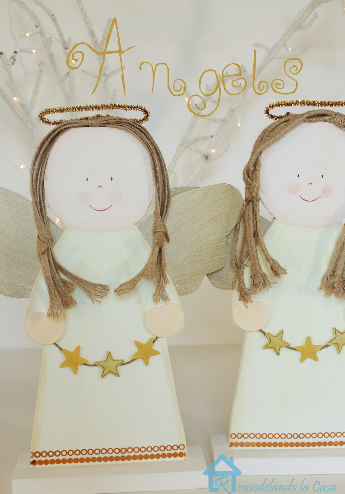 Diy - Wooden Angels - Remodelando la Casa