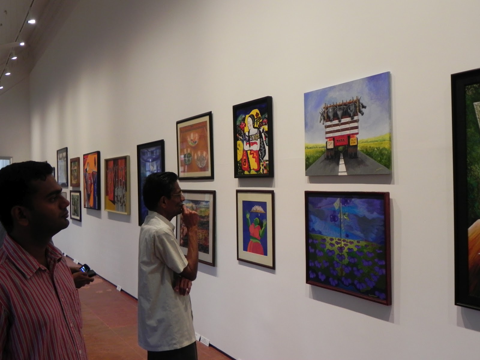 Artist Sunil Moothedath: Kerala Lalithakala Academy Annual Exhibition ...