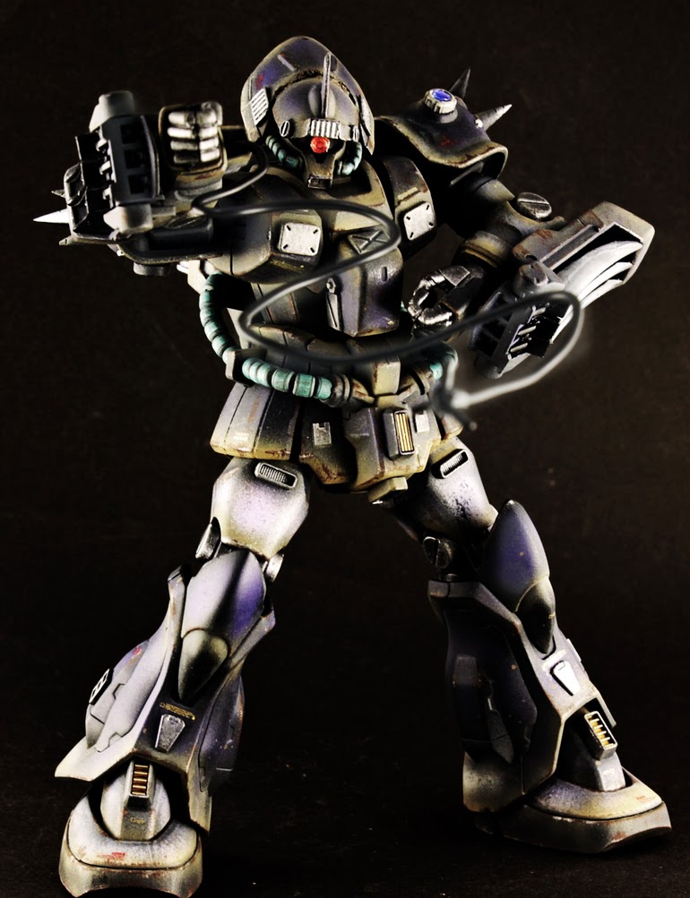 GUNDAM GUY: 1/100 Build Efreet Jaeger - Custom Build