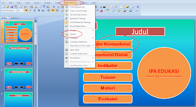 Cara membuat presentasi pembelajaran dengan Power Point menggunakan ...
