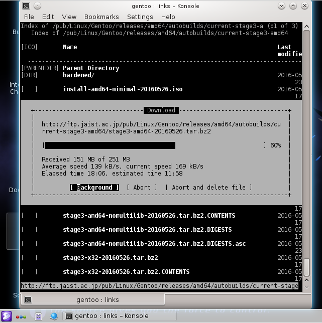 How To Step By Step Installation Guide Linux Gentoo Live Dvd 2016 With Screenshot Part 1