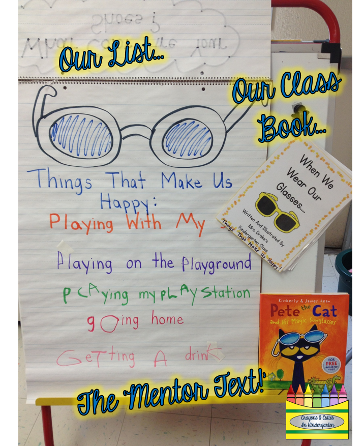 Crayons & Cuties In Kindergarten: Using 'Pete The Cat' As A Mentor Text ...