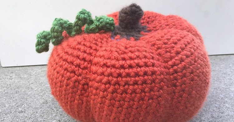 5 Little Monsters: Crocheted Pumpkin with Bulky Yarn