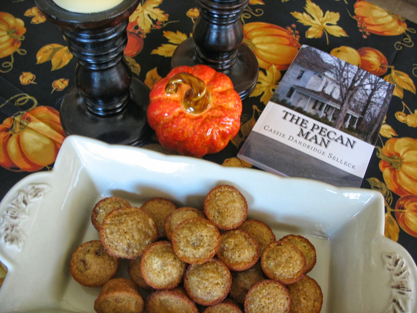 Estelle's: THE READING CORNER...THE PECAN MAN....SAVORING TINY PECAN ...
