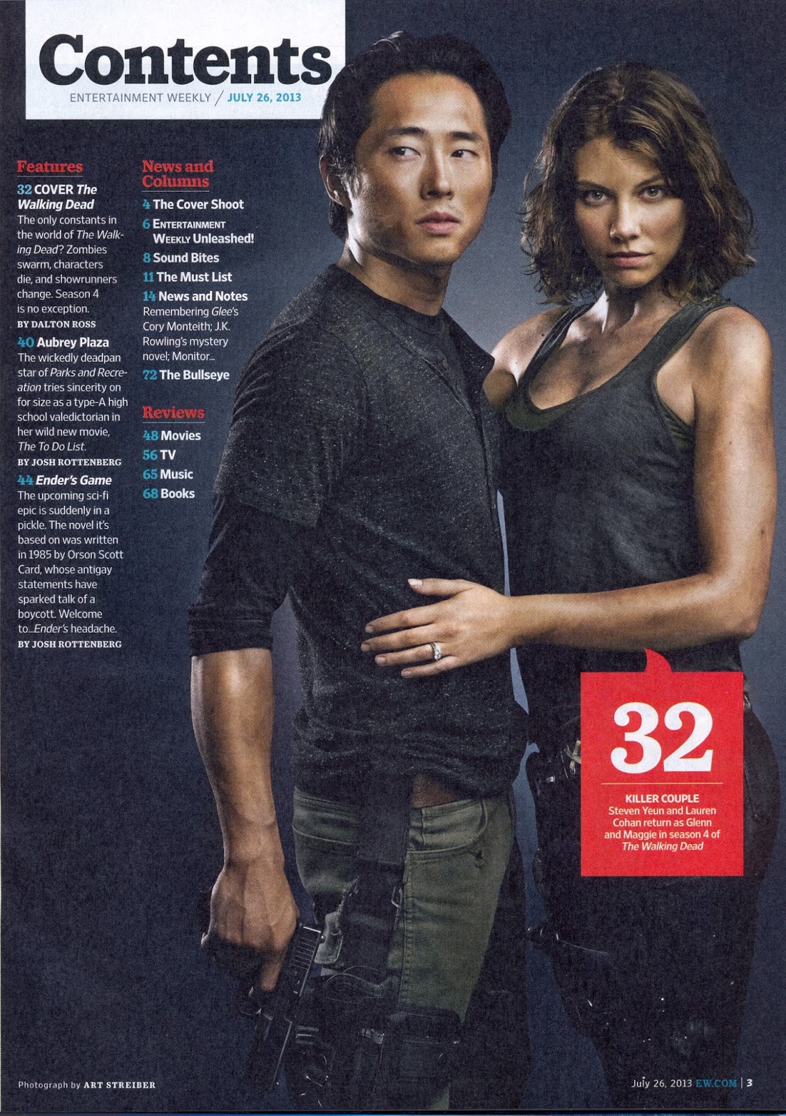 The Reedus: Entertainment Weekly Magazine (July 26, 2013)