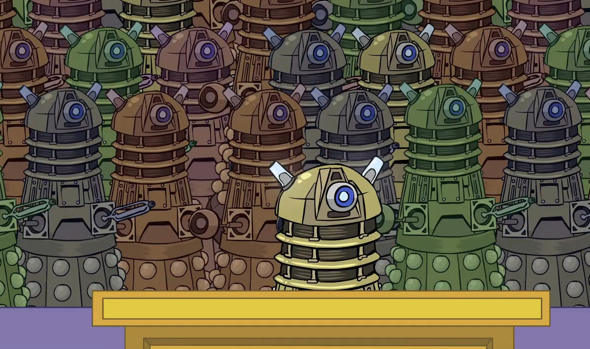 USA: Tenth And Eleventh Doctors Feature In Cartoon Network's MAD Spoof