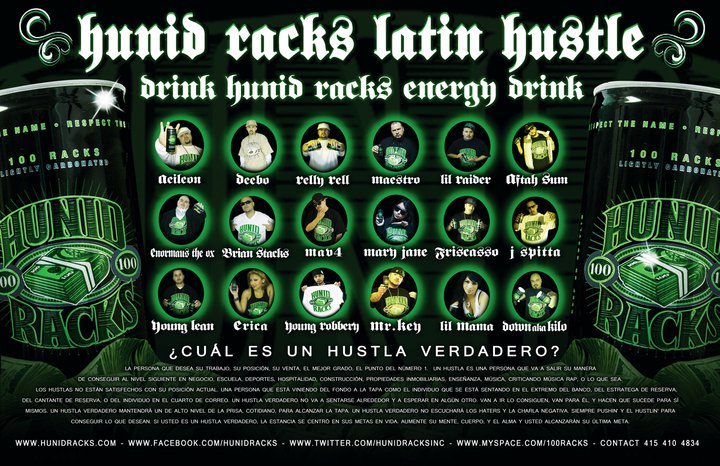 Hunid Racks Energy Drink