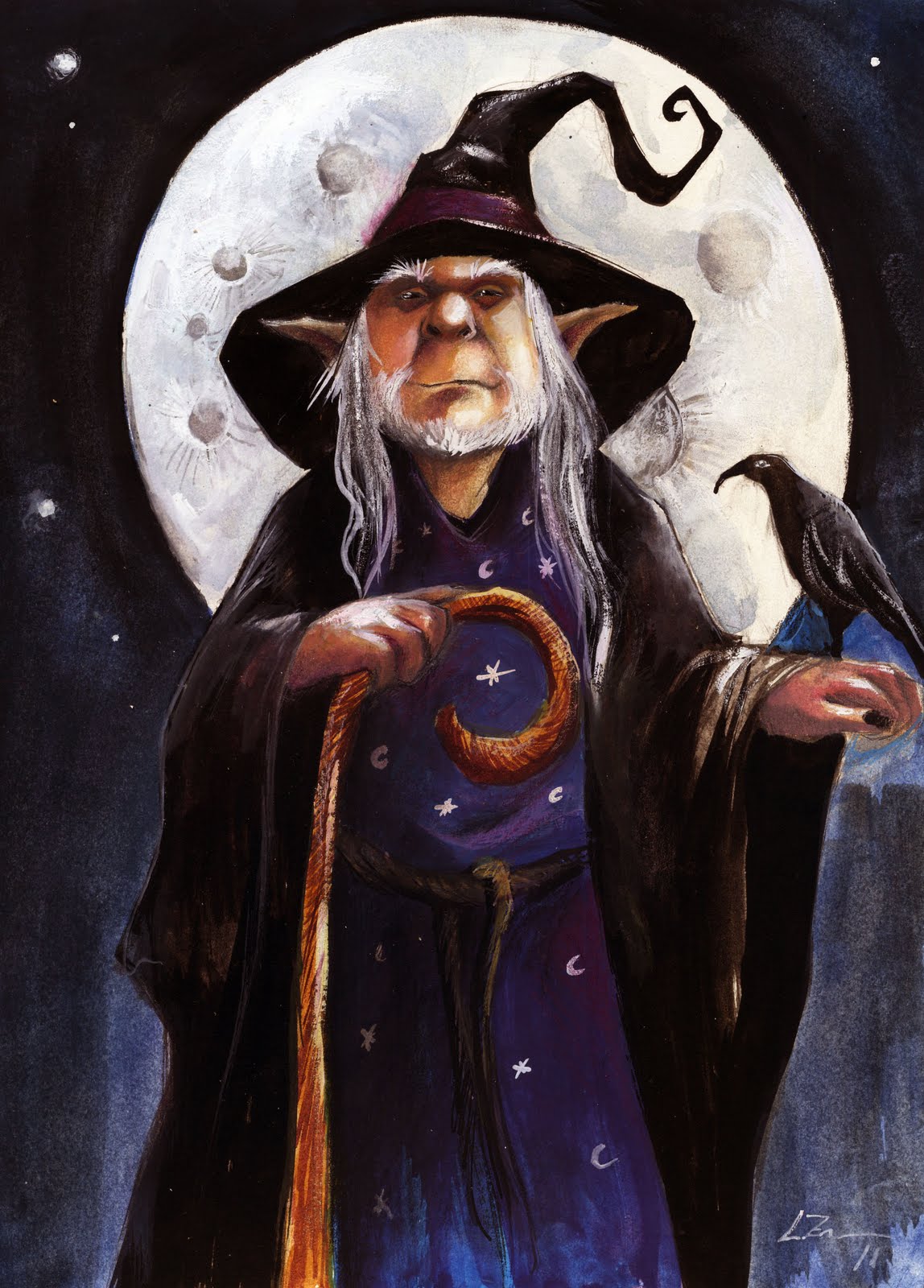 Oniris Art - Leticia Zamora : Duende Brujo