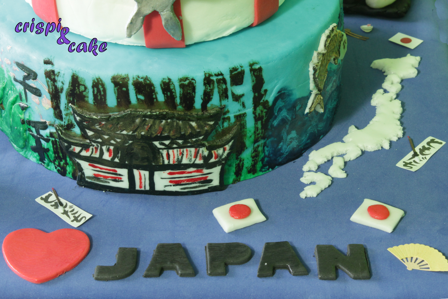 Crispi & Cake: Tarta I love Japan