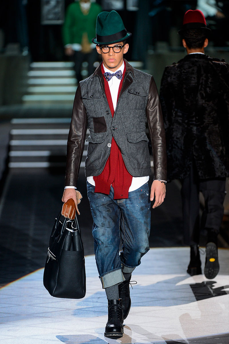Dean and Dan Caten | Dsquared² Fall/Winter 2013 | vintagesunday