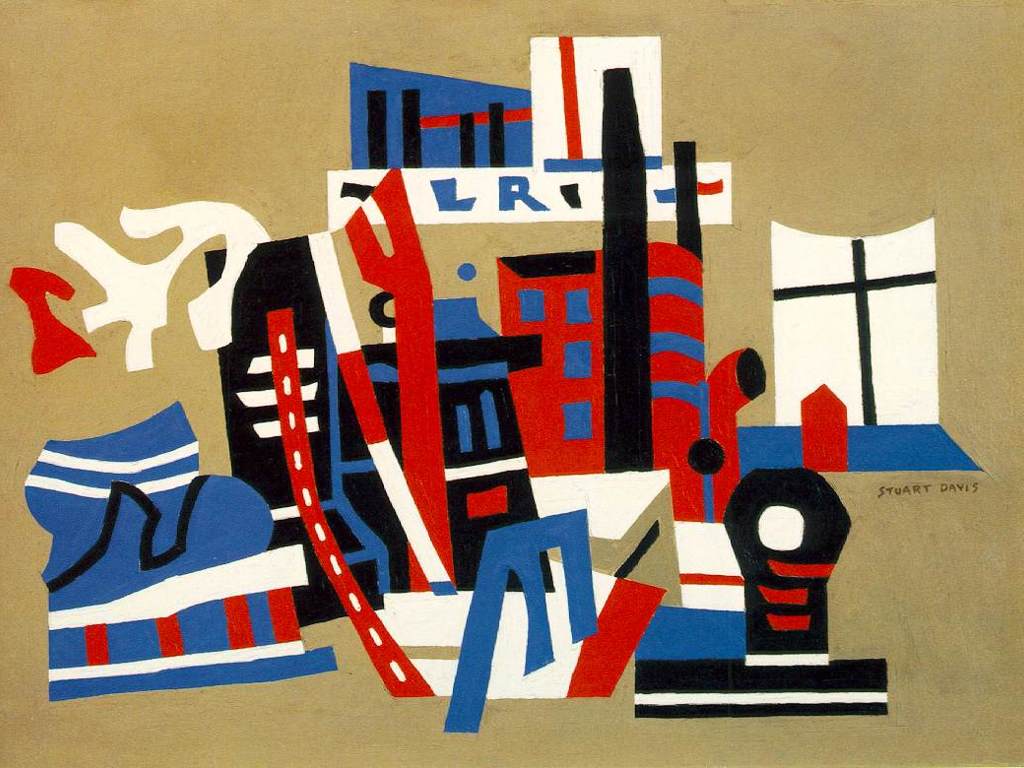 Ghosts Of The Great Highway: 10 Fine Examples. The Artwork Of Stuart Davis.