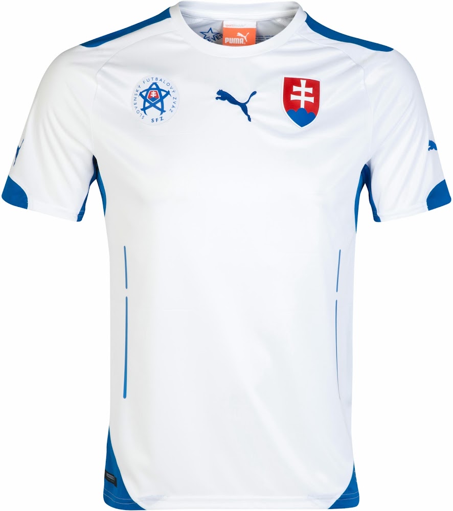 Slovakia 2014 Home and Away Kits Released - Footy Headlines
