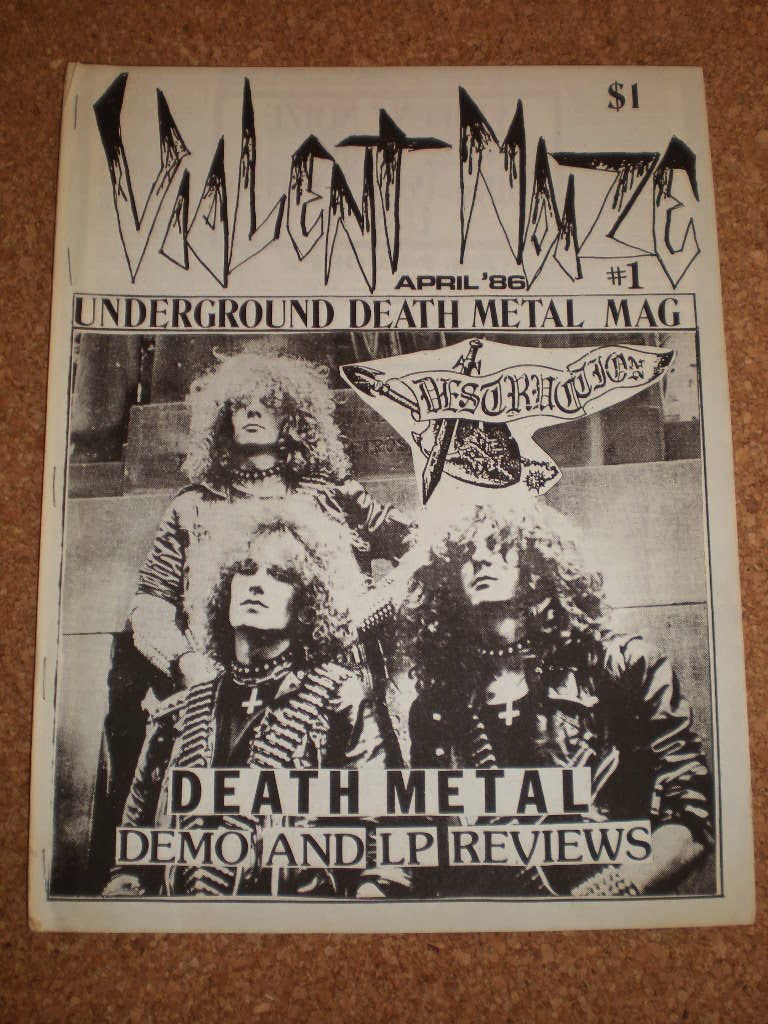 Heavy Metal Realm: Special 80's Metal Fanzine Gallery