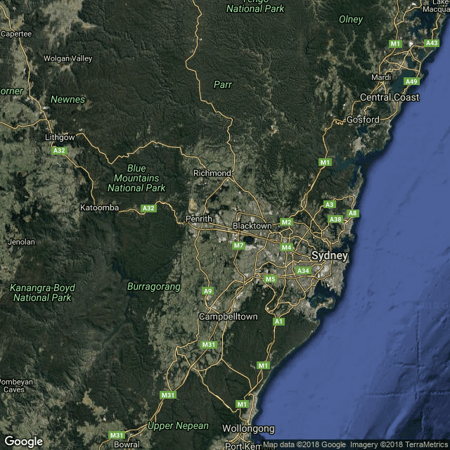 Sydney Map Free Download