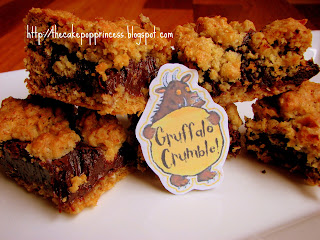 Cake Pop Princess: And my favourite food is... GRUFFALO CRUMBLE!