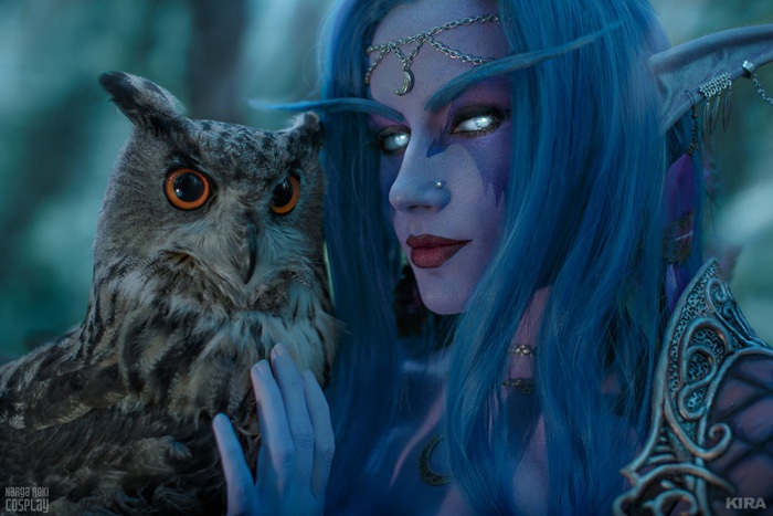 Galaxy Fantasy: Increíble diseño cosplay de Tyrande Whisperwind de ...
