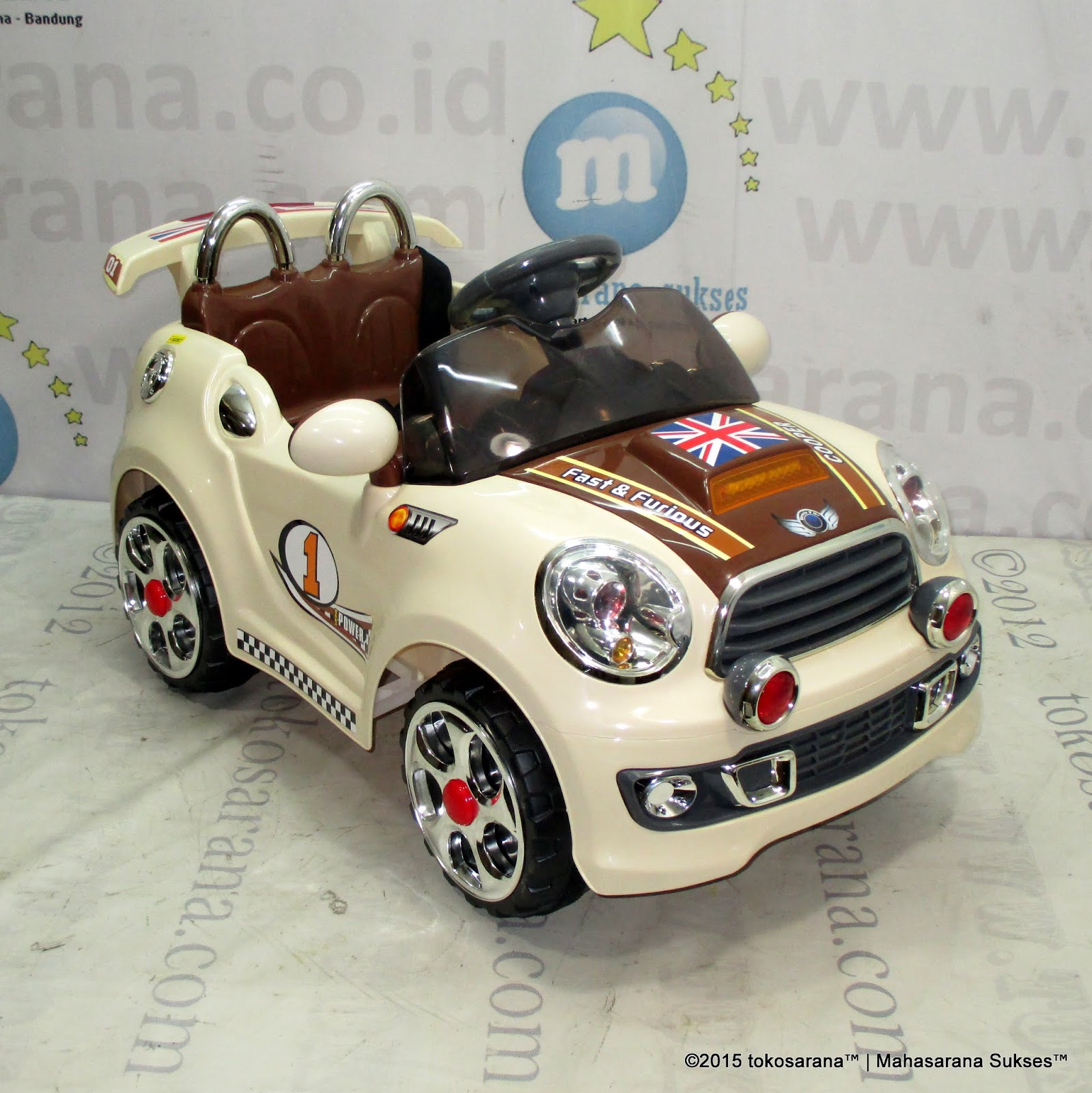 Mobil Mainan Aki Junior TR1207 Mini Cooper ~ News Untuk Anak Anda