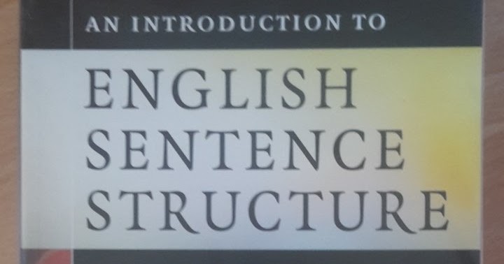 An introduction to English sentence structure